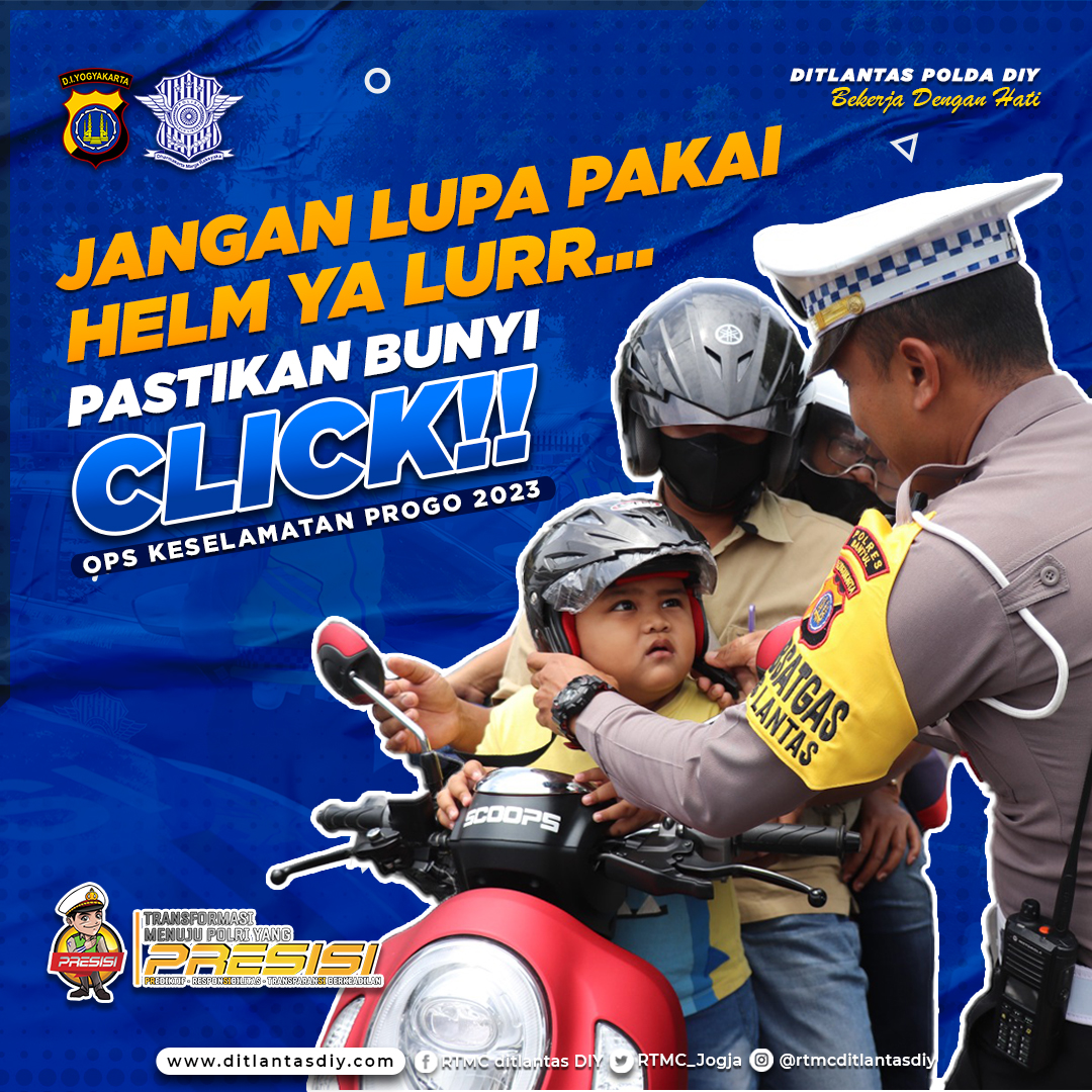 Jangan Lupa Pakai Helm Ya Lurr… - DITLANTAS DIY Jangan Lupa Pakai Helm Ya Lurr… - DITLANTAS DIY